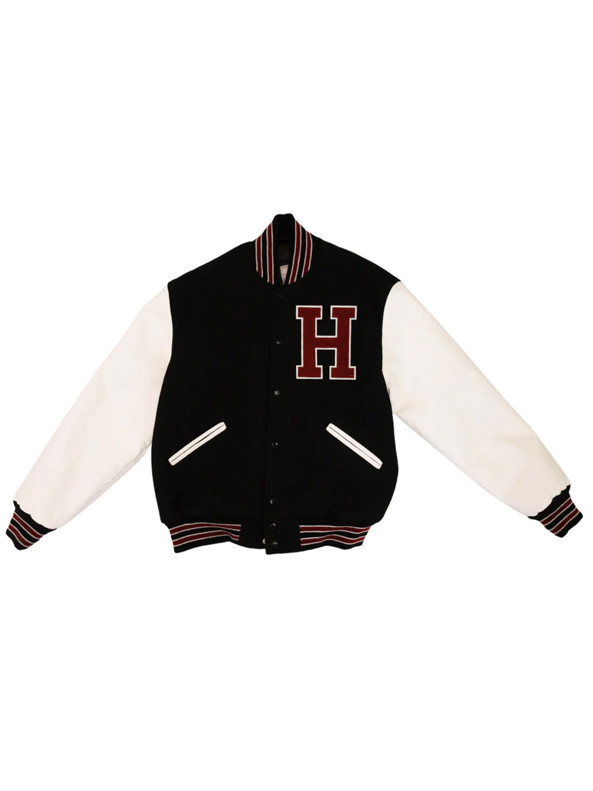 Harvard Varsity Jacket - Leather Moto Jacket
